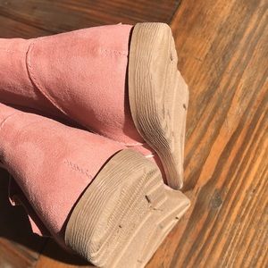 Cat & Jack | Shoes | Nwot Pink Suede Boots | Poshmark